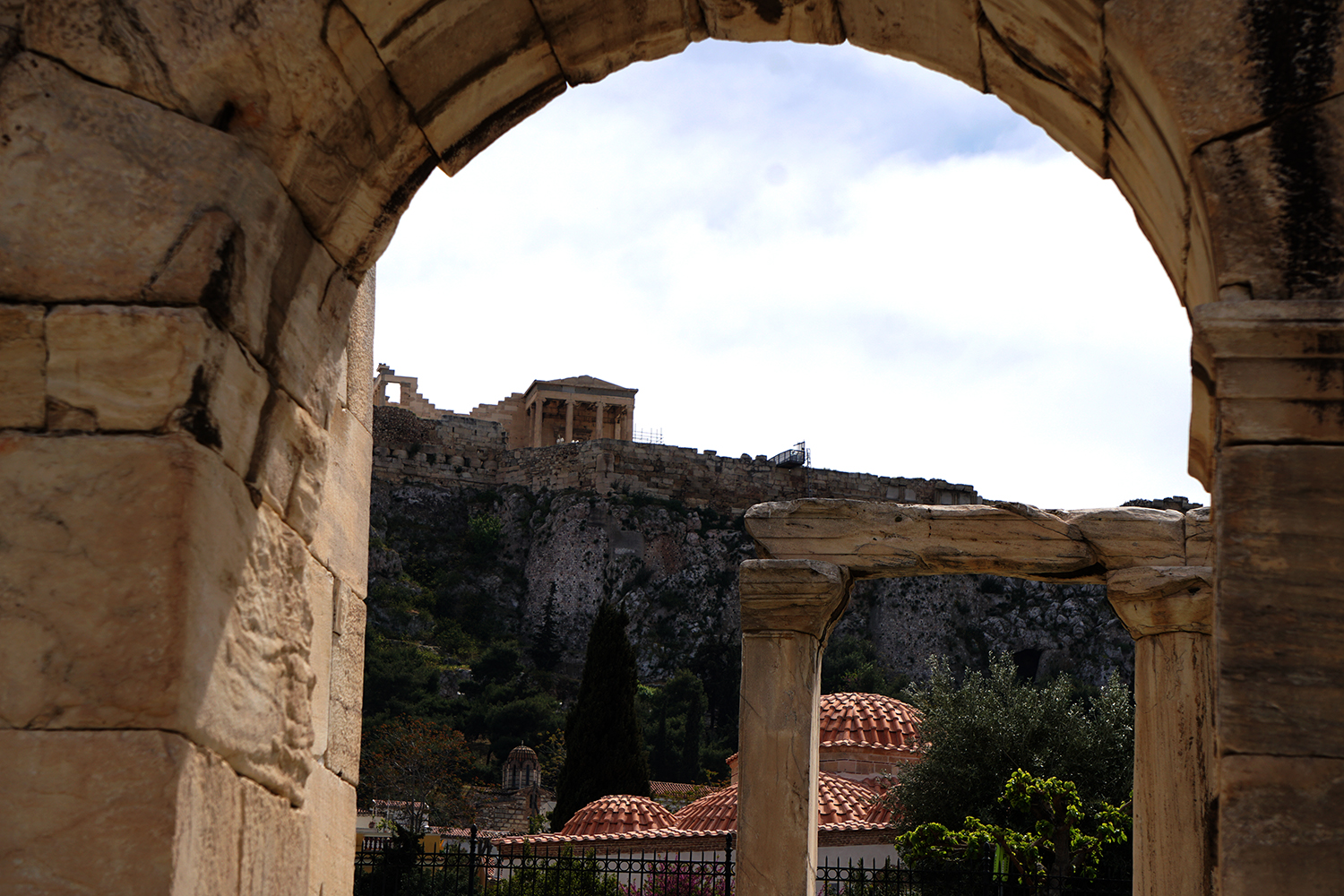 The Parthenon Framed – Netdancer's Musings